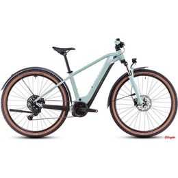 Cube Reaction Hybrid Performance 500 Wh Allroad E-Bike Hardtail Diamant 29" skylightblue'n'white XL | Dienstrad-Leasing m&ouml;glich