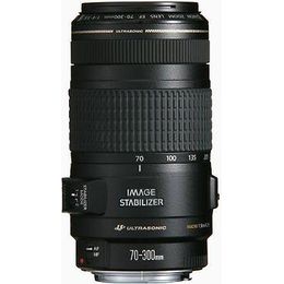 Canon EF 70-300 mm F4.0-5.6 IS USM 58 mm Filtergewinde (Canon EF Anschluss) schwarz