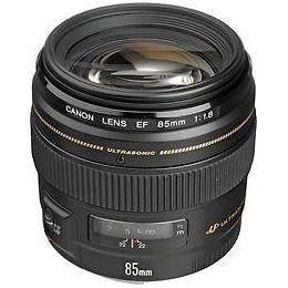 Canon EF 85 mm F1.8 USM 58 mm Filtergewinde (Canon EF Anschluss) schwarz