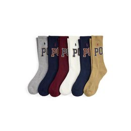 Polo Ralph Lauren Socks 'CLSSC' male Blue, Brown, Grey, Red, White size One Size