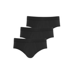 Slip Jockey "Hypersoft 360", Herren, Gr. L, schwarz, Obermaterial: 58% Baumwolle, 38% Modal, 4% Elasthan, unifarben, körpernah, Unterhosen, ohne Eingriff, atmungsaktiv, Stretchbund