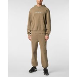 Sweatshirt Plein Sport "Hoodie", Jungen, Gr. L, 65, military, Obermaterial: 60% Baumwolle, 38% Polyester, 2% Elasthan, Sweatshirts