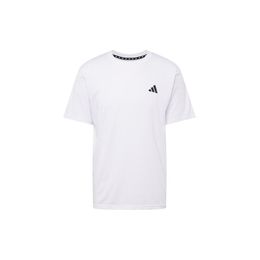 adidas Performance Funktionsshirt 'Train Essentials' Herren Größe S schwarz / weiß