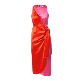 AMY LYNN Kleid 'Kendall' Damen Gr&ouml;&szlig;e 38 dunkelorange / pink Winterkleid