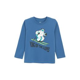 Cool Club Shirt Jungen Gr&ouml;&szlig;e 98 blau / wei&szlig;