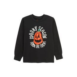 Cool Club Sweatshirt Jungen Gr&ouml;&szlig;e 110 neonorange / schwarz / wei&szlig;