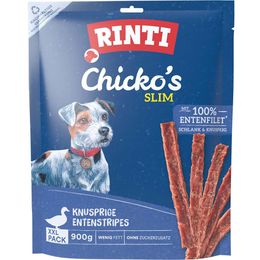 Rinti Chicko Slim Ente XXL-Pack Hundesnacks fettarm 900g