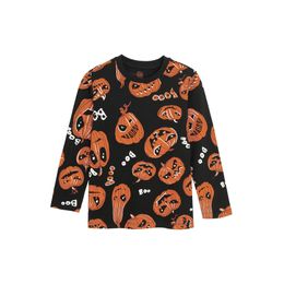 Cool Club Shirt Jungen Gr&ouml;&szlig;e 122 dunkelorange / schwarz / wei&szlig;
