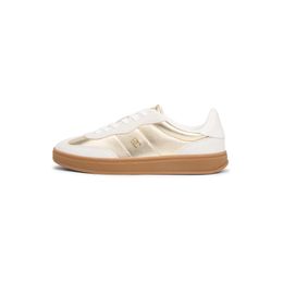 Tommy Hilfiger Sneaker 'Jackie' Damen Gr&ouml;&szlig;e 37 gold / offwhite
