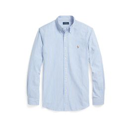 Polo Ralph Lauren Hemd Herren Gr&ouml;&szlig;e XS marine / hellblau / cappuccino / wei&szlig;