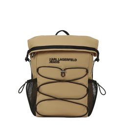 KARL LAGERFELD JEANS Rucksack Herren Gr&ouml;&szlig;e One Size camel / schwarz
