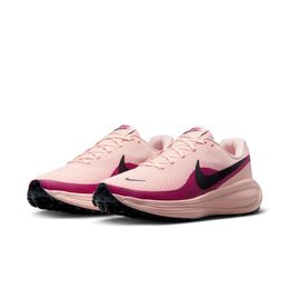 Nike Damen Laufschuh "REVOLUTION 8", Gr. 38washed coral, schwarz, sweet beet, Synthetik, Textil, Schuhe
