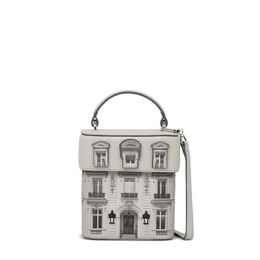 K by KARL LAGERFELD Karl Lagerfeld Handtasche 'Essentials Maison' Damen Gr&ouml;&szlig;e One Size beige / hellgrau / schwarz