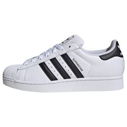 adidas originals Sneaker 'SUPERSTAR II' Herren Gr&ouml;&szlig;e 44.5/45 schwarz / wei&szlig;