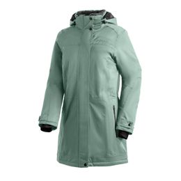 Winterjacke Maier Sports "Lisa 2.1", Damen, Gr. 46, gr&uuml;n (seegr&uuml;n), 100% Polyester, Jacken Winterjacke, Damen Mantel, atmungsaktiver Wintermantel, wasserdicht, Regular Fit