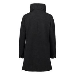 Wolljacke Gil Bret "Damen Wolljacke mit Stehkragen", Damen, Gr. 36, schwarz, Obermaterial: 32% Baumwolle, 27% Polyester, 18% Wolle, 18% Polyacryl, 5% diverse Faserarten. Futter: 100% Polyester., Basic, ausgestellt, Jacken