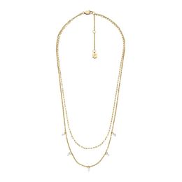 Fossil Necklace 'Ellis' female Gold size One Size