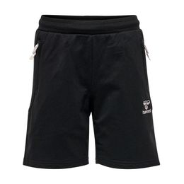 Hummel Sporthose 'Move Grid' Jungen Gr&ouml;&szlig;e 176 silbergrau / schwarz