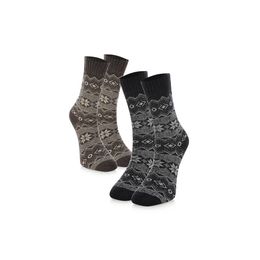 Crea Socks Socken 'Winter' Herren Gr&ouml;&szlig;e 41/46 bunt