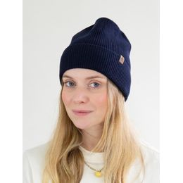 Kopyto Beanie 'GAZELLE Leichte Wollmütze 100% Merinowolle RWS Unisex' female Blue size 25
