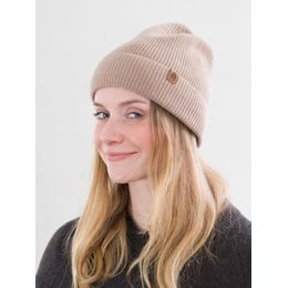 Kopyto Beanie 'GAZELLE Leichte Wollmütze 100% Merinowolle RWS Unisex' female Beige size 25