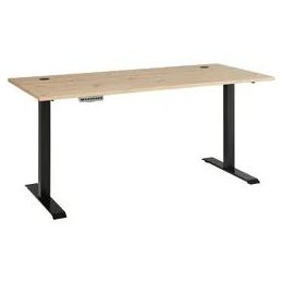 Innostyle H&ouml;henverstellbarer Schreibtisch MEMPHIS Artisan Eiche - 160 x 77 cm