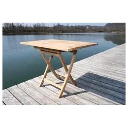 Gartentisch Klapptisch Paris in premium Teak 100 x 70 cm