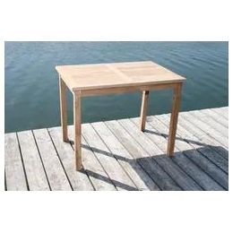 Gartentisch Paris in premium Teak 100 x 70 cm