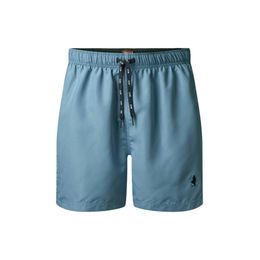 MCS Badeshorts 'Garland' Herren Größe M royalblau / schwarz
