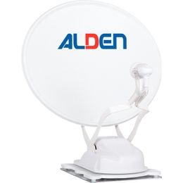 Alden Onelight 60 HD EVO Ultrawhite Vollautomatische Single-LNB Sat-Anlage inkl. S.S.C. HD Steuermodul wei&szlig; - Camping-Sat-Anlagen