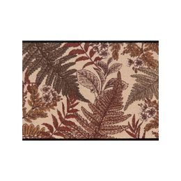 Fußmatte Salonloewe, beige, braun, B:50cm H:7mm L:75cm, Kunstfaser, Polyamid, Teppiche