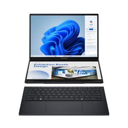 ASUS Gaming-Notebook "ZenBook DUO 14" U9-285H 16 1TB UX8406CA-QL263W", grau, 16 GB RAM 1.000 GB SSD, Core Ultra 9, Windows11Home, Notebooks