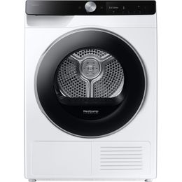 Samsung Wärmepumpentrockner "DV90DG6845LKU2", Energieeffizienz: A (A-G), weiß, B:60cm H:85cm T:60cm, Trockner, Klartext-Display - Eiache und komfortable Bedienung