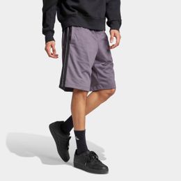 Shorts adidas Sportswear "M 3S TR SHO", Herren, Gr. L, N-Gr, grau (grau strata), Obermaterial: 100% Polyester, Hosen