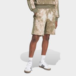 Shorts adidas Sportswear "M SEA AOP SHO", Herren, Gr. L, N-Gr, weiß (multicolor, weiß, olive strata), Obermaterial: 70% Baumwolle, 30% Polyester, Hosen