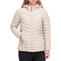 Outdoorjacke McKINLEY "Jacke Arlo JKT W", Damen, Gr. 36, schwarz night, Obermaterial: 100% Polyamid. Futter: 100% Polyamid. Wattierung: 90% Daunen, 10% sonstige Federn, eingesetzt Bündchen mit Gummizug, Jacken