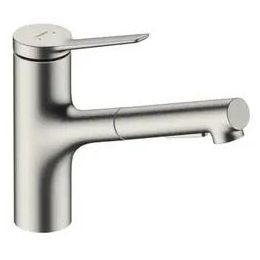 Hansgrohe Zesis K&uuml;chenarmatur Edelstahl 74800800
