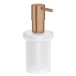 Grohe Seifenspender Essentials Geb&uuml;rstetes Warm Sunset Metall, Glas G40394DL1