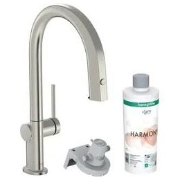 Hansgrohe Aqittura K&uuml;chenarmatur Edelstahl 76800800