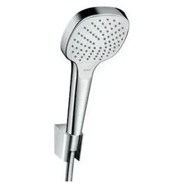 Hansgrohe Croma Select Duschkopf mit Schlauch Wei&szlig;/Chrom 26425400