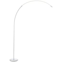 Brilliant LED Stehlampe Bow LED Bogenlampe, 170 cm, 1300 lm, 3000-6500 K, dimmbar, CCT, aluminium