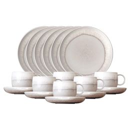 like. by Villeroy & Boch Kaffeeservice Perlemor Sand 18er Set
