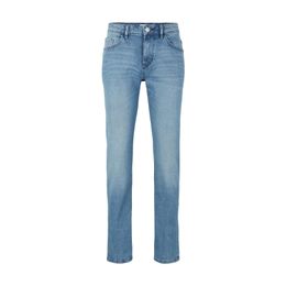 Tom Tailor Hose JOSH Slim Jeans im 5-Pocket-Style mit Reißverschluss und Knopf