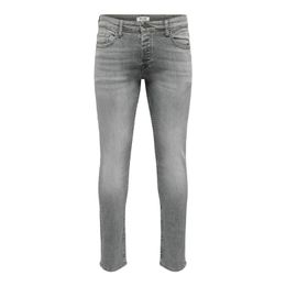Only & Sons Only & Sons Jeans Loom Slim Grey lange Hose