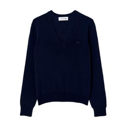 Lacoste Pullover Damen Gr&ouml;&szlig;e L dunkelblau