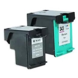 Alternativ zu HP SD449EE / Nr 338 & Nr 343 Tinten Spar-Set Black & Color