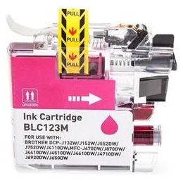 Alternativ zu Brother LC-123M Tinte Magenta