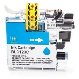 Alternativ zu Brother LC-123C Tinte Cyan