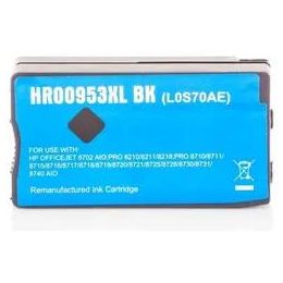 Alternativ zu HP L0S70AE / 953XL Tinte Schwarz