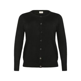 Kaffe Curve Strickjacke 'Regitta' Damen Gr&ouml;&szlig;e XXXL/4XL schwarz